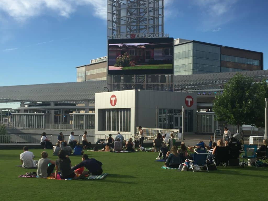 Movie Night at Target Field Station: A League of Their Own - North Loop ...