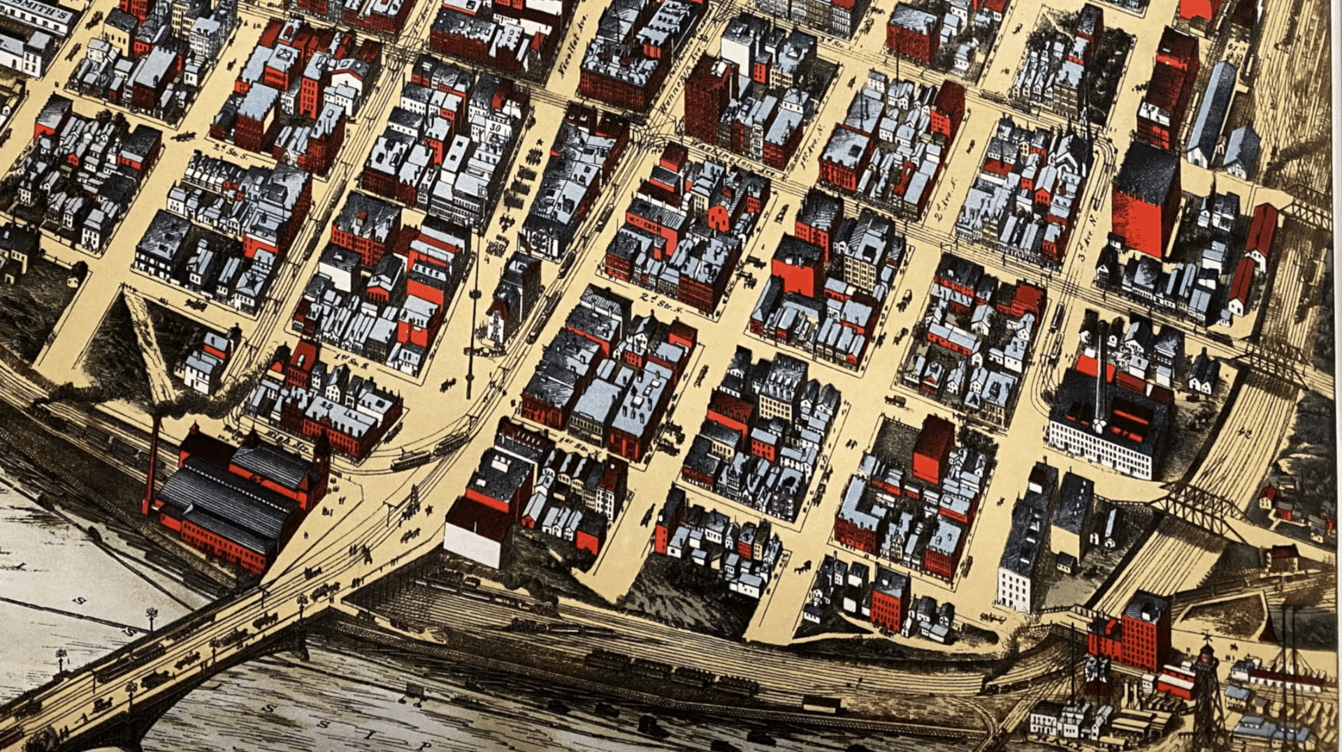 1891 Map Shows Several Buildings Still Here - North Loop Neighborhood ...