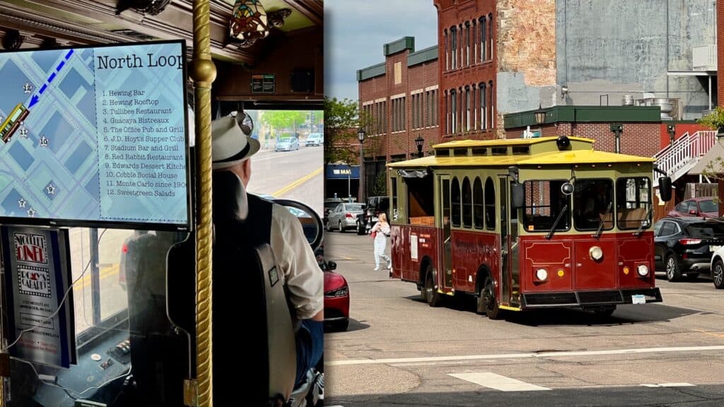 New Hop-On Hop-Off Trolley Operating Downtown And Across River - North ...