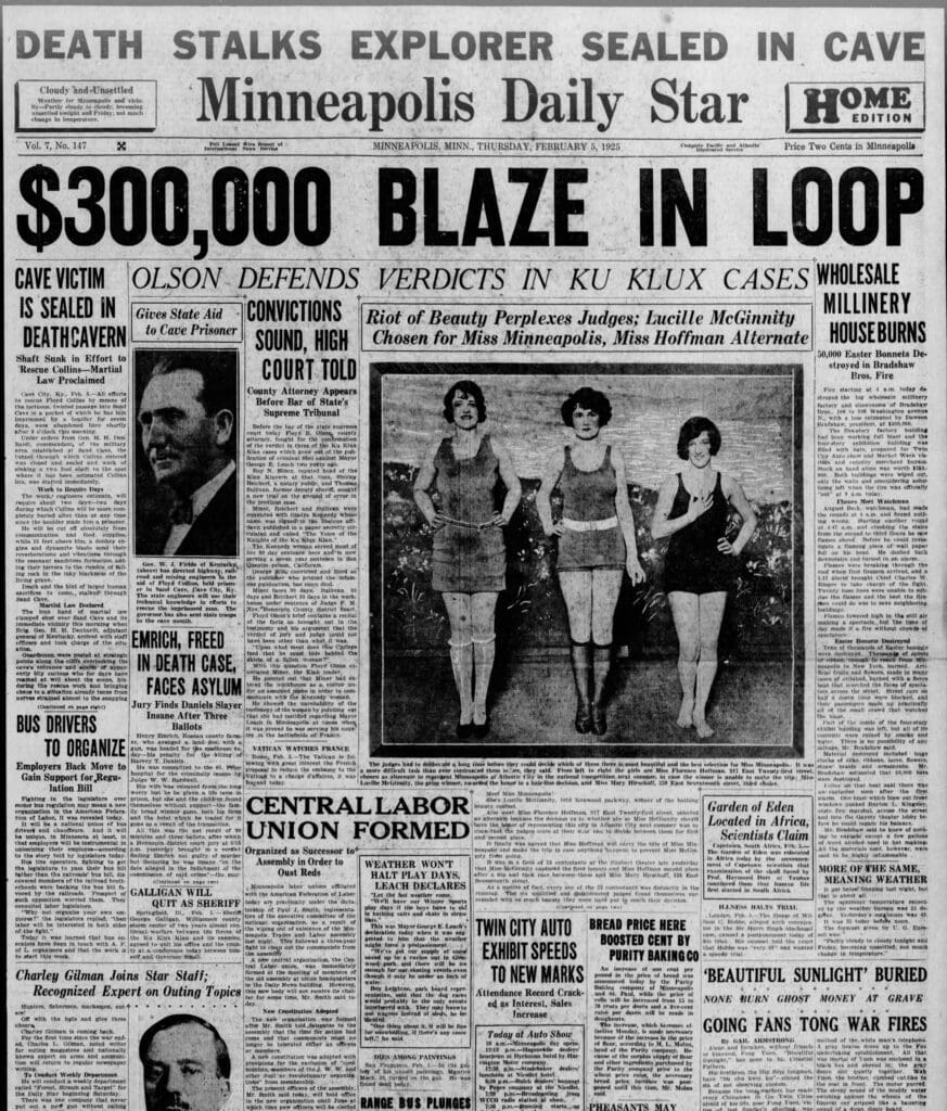 Loop Back: The Spectacular Easter Bonnet Fire Of 1925 - North Loop ...