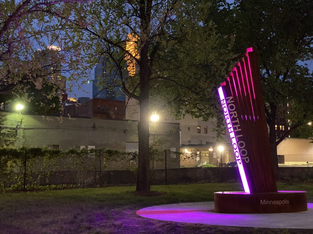 North Loop Neighborhood of Minneapolis, MN