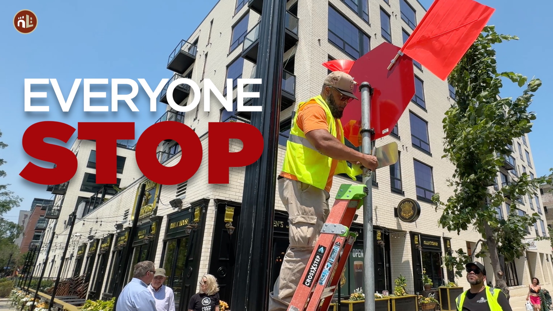 At Last, North Loop Gets 4-Way Stop At Busy Intersection - North Loop ...